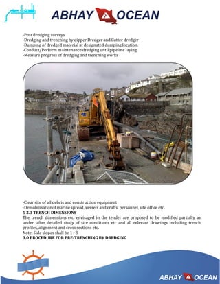 Submarine outfalls & intakes ppt | PDF