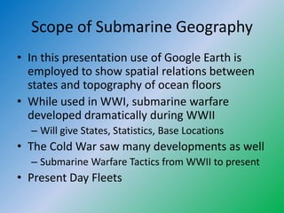 Submarine Presentation Pwrpt | PPTX