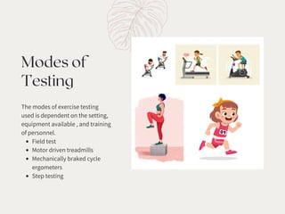 SUB MAXIMAL EXERCISE TESTING By Dr. Sachi mevada (Masters in ...