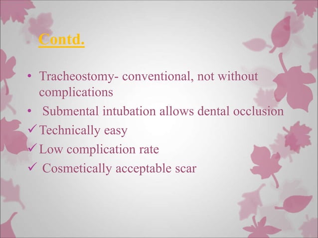 submental intubation.ppt | Ear, Nose and Throat Conditions | Diseases ...