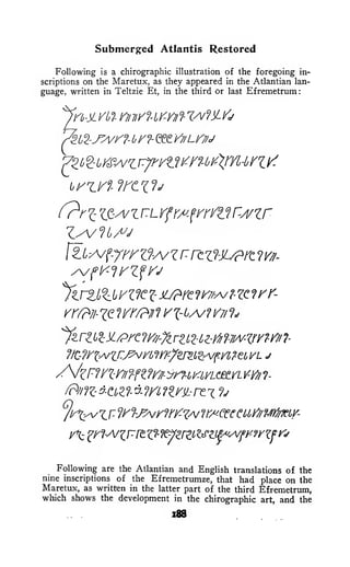 Atlantean Alphabet