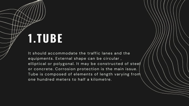 SUBMERGED FLOATING TUNNEL Civil engineering presentation | PPT