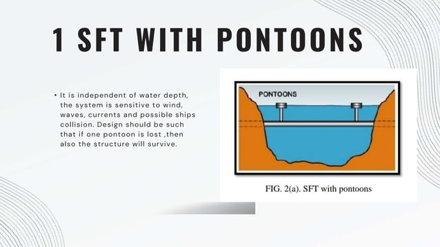 SUBMERGED FLOATING TUNNEL Civil engineering presentation | PPT