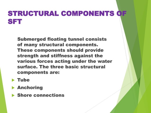 Submerged floating tunnel | PPT