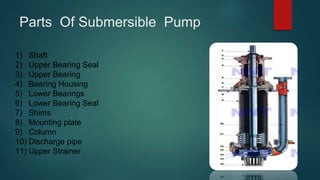 Submersible pump 1 | PPTX