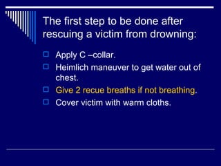 Submersion | PPT