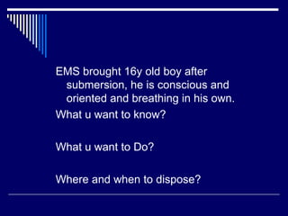 Submersion | PPT