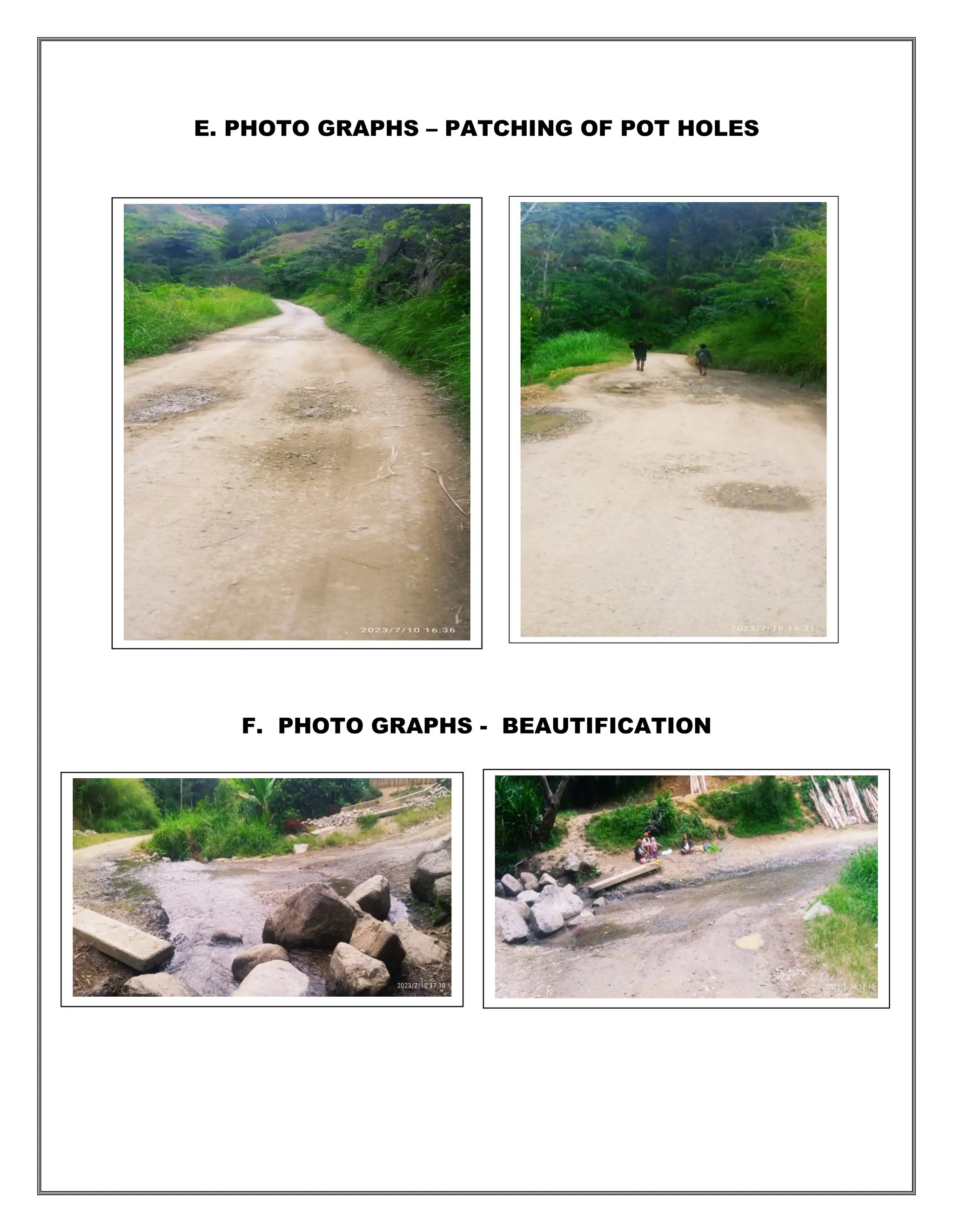 Minor Road Works. Tagla Gumine District ,Simbu Province | PDF