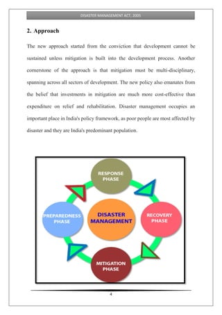 Disaster Management Act, 2005 | PDF