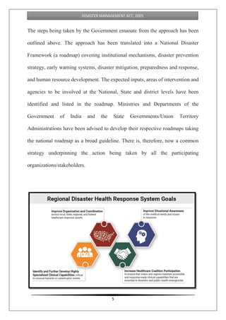 Disaster Management Act, 2005 | PDF