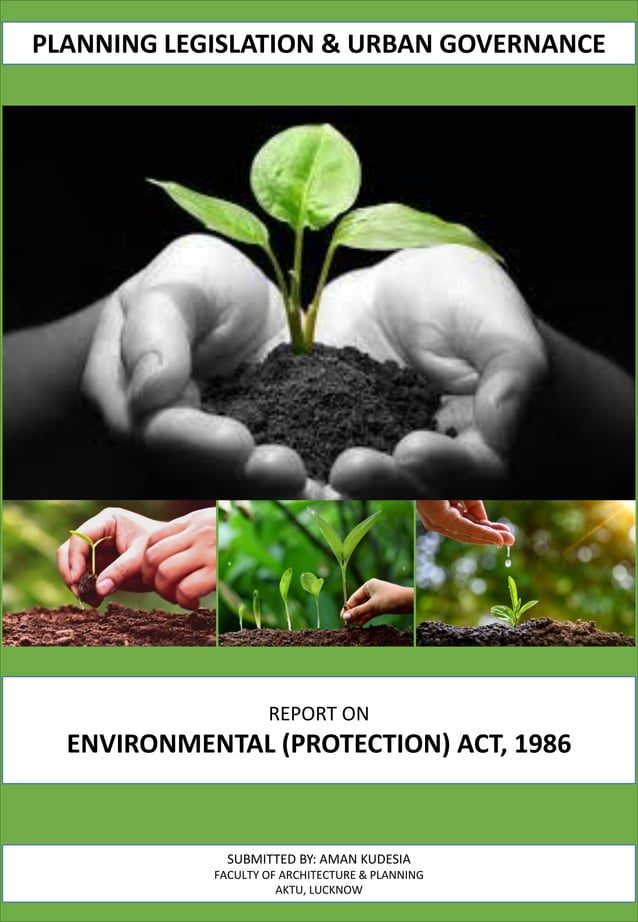 Environmental (Protection) Act, 1986 | PDF