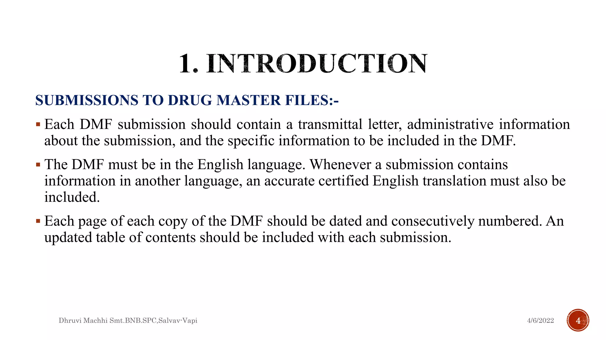 Submission documents | PPTX