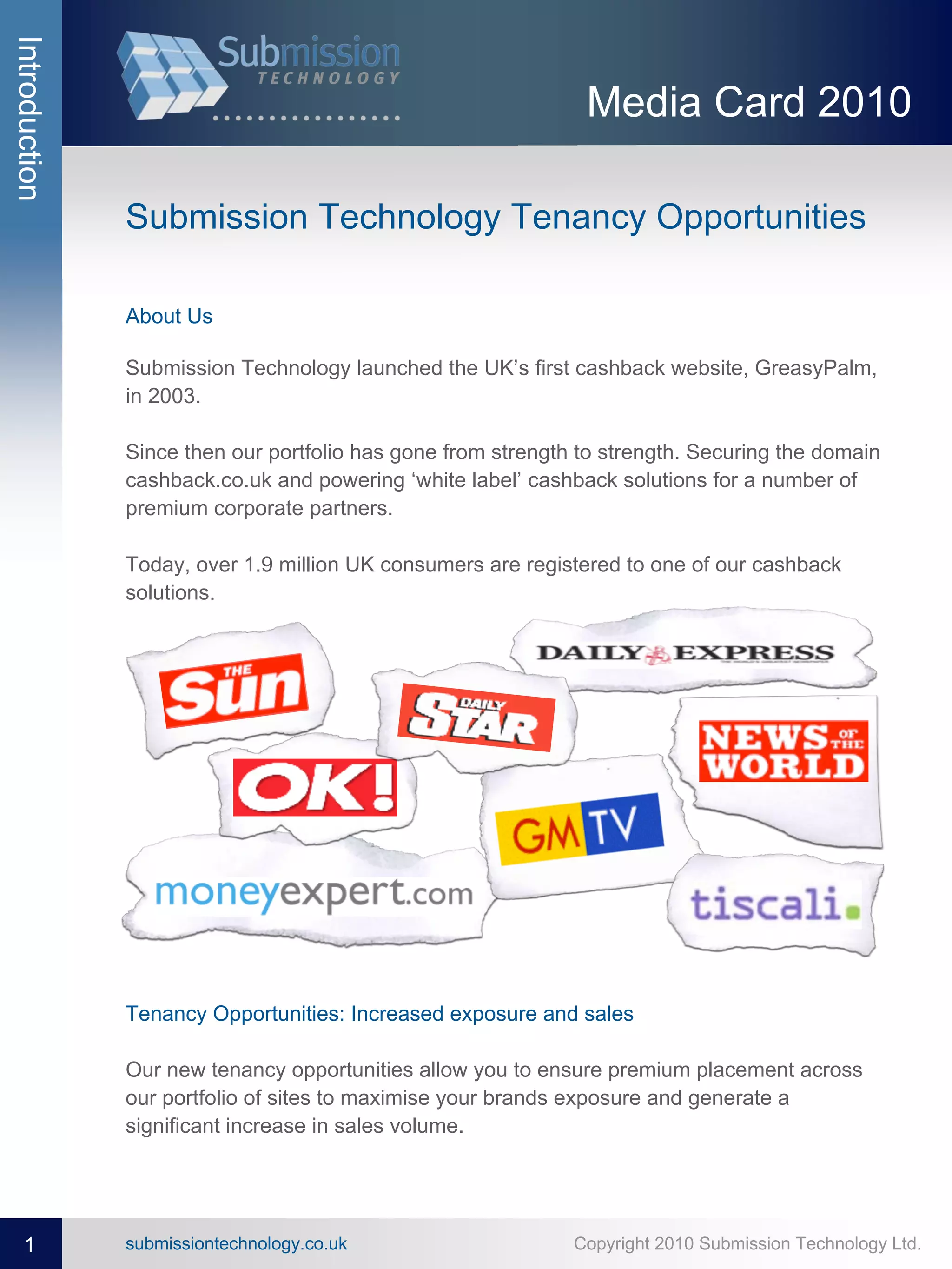 Submissiontech mediacard | PDF