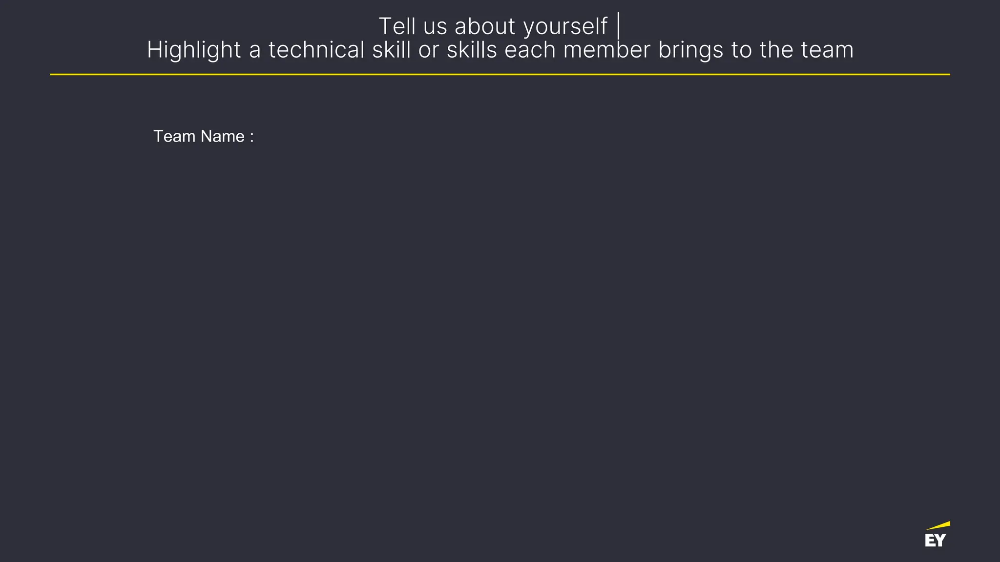 EY Techathon 4.0 Executive Summary Submission | PPTX