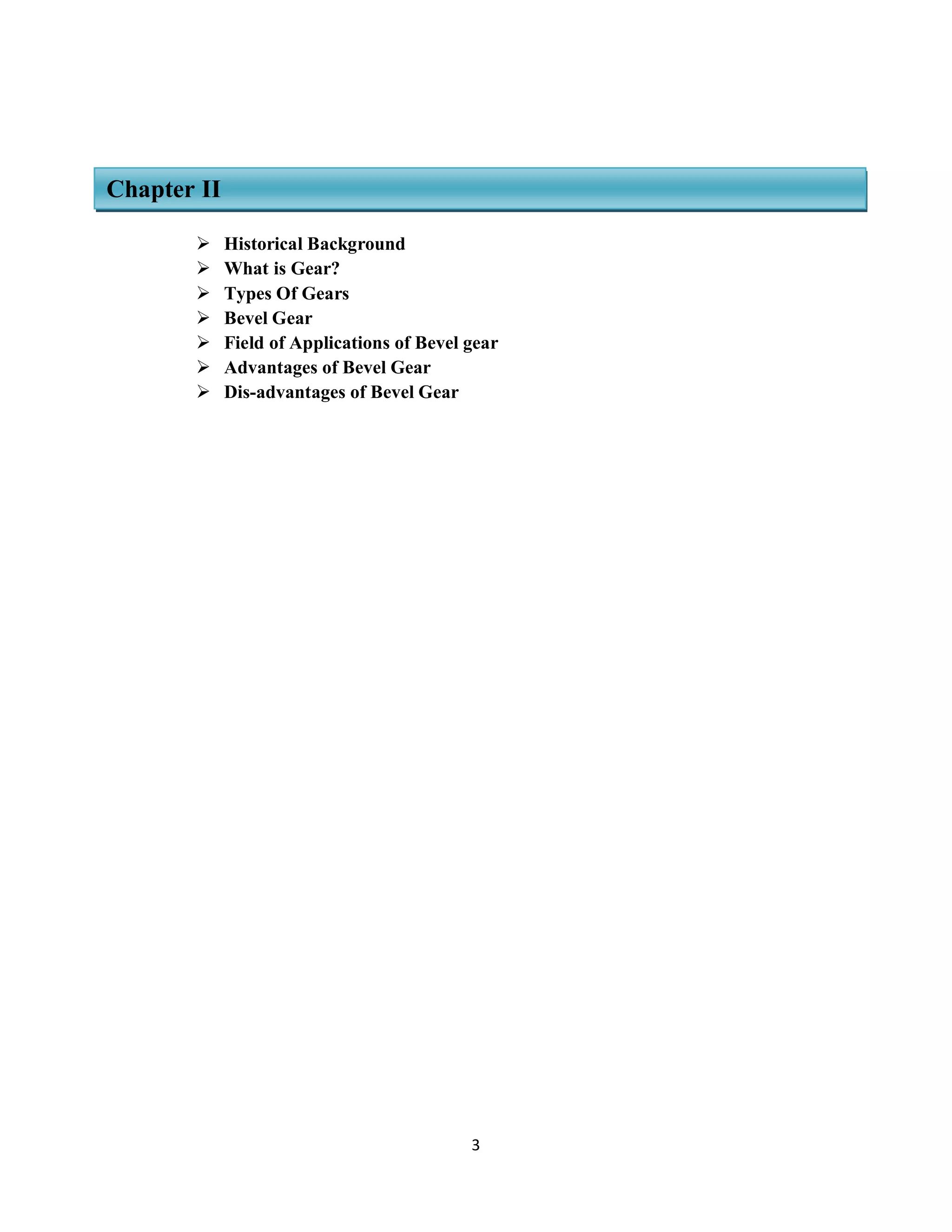 Design and construction of Bevel gear | PDF