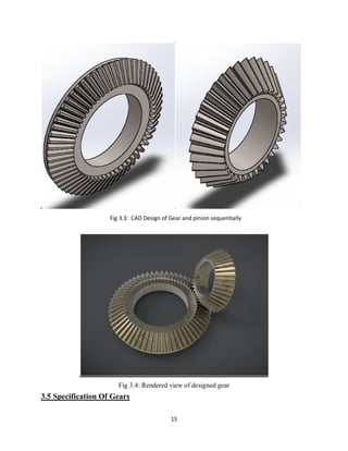 Design and construction of Bevel gear | PDF