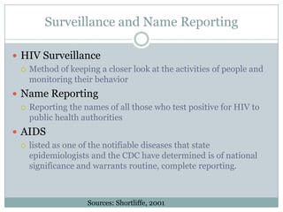 HIV/Aids Surveillance Systems: Are They Implemented Effectively? | PPT