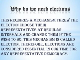 electrol politics | PPTX
