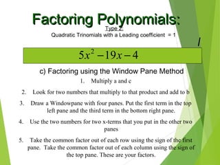 Factorization | PPT | Computing | Technology & Computing