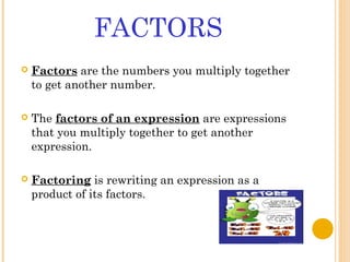 Factorization | PPT