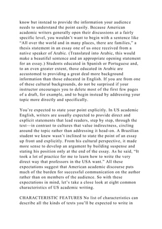 Submit one well-developed, thorough paragraph synopsis of Chapter 4 .docx