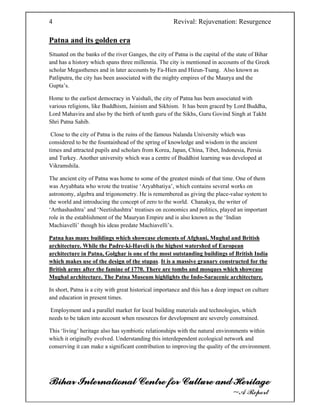 Restoration of TUTU Imam Palace ,Patna | PDF