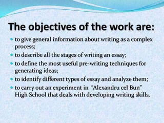 writing as a process | PPTX | Homework and Study | Education