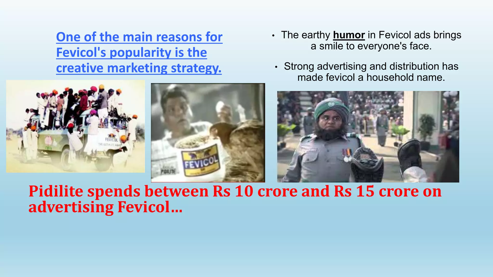 Presentation on Fevicol | PPTX