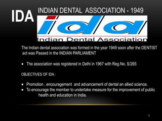 Indian Dental Association Logo
