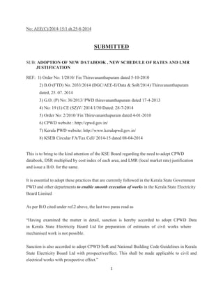 Submitted reg databook, sor, and lmr justification ii | DOCX
