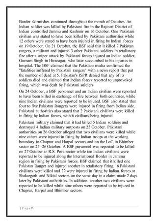 clash between india- pak | PDF