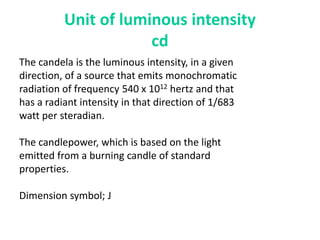 Basic Physics Quantities | PPTX
