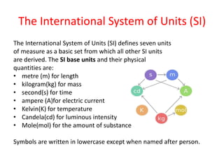 Basic Physics Quantities | PPTX