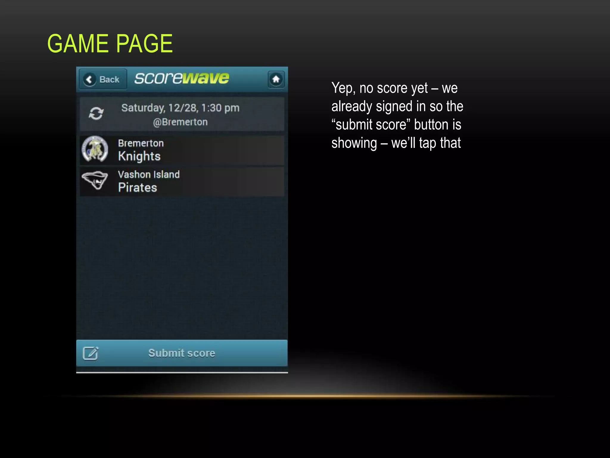 Sharing scores with Scorewave! | PPTX
