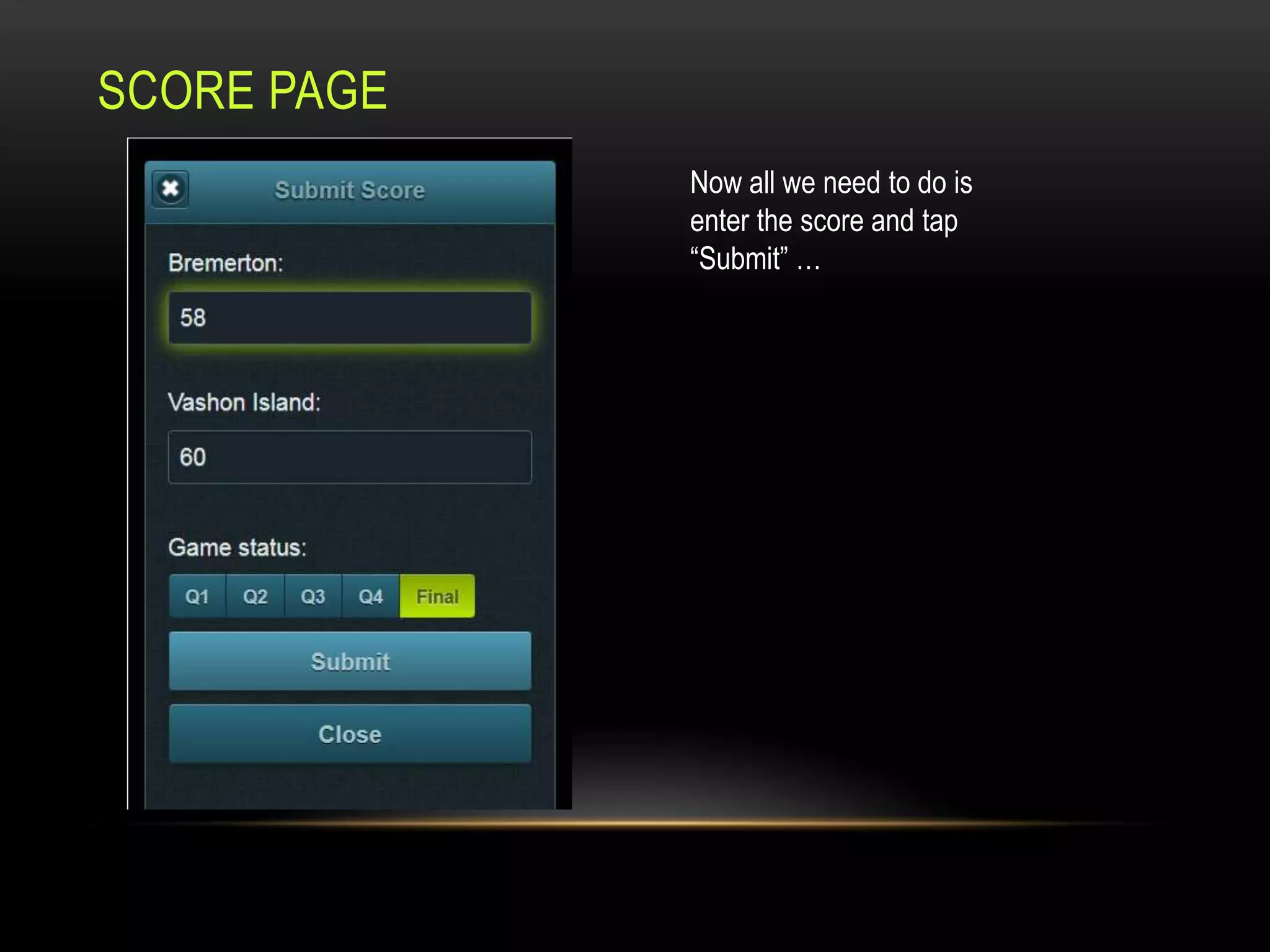 Sharing scores with Scorewave! | PPTX