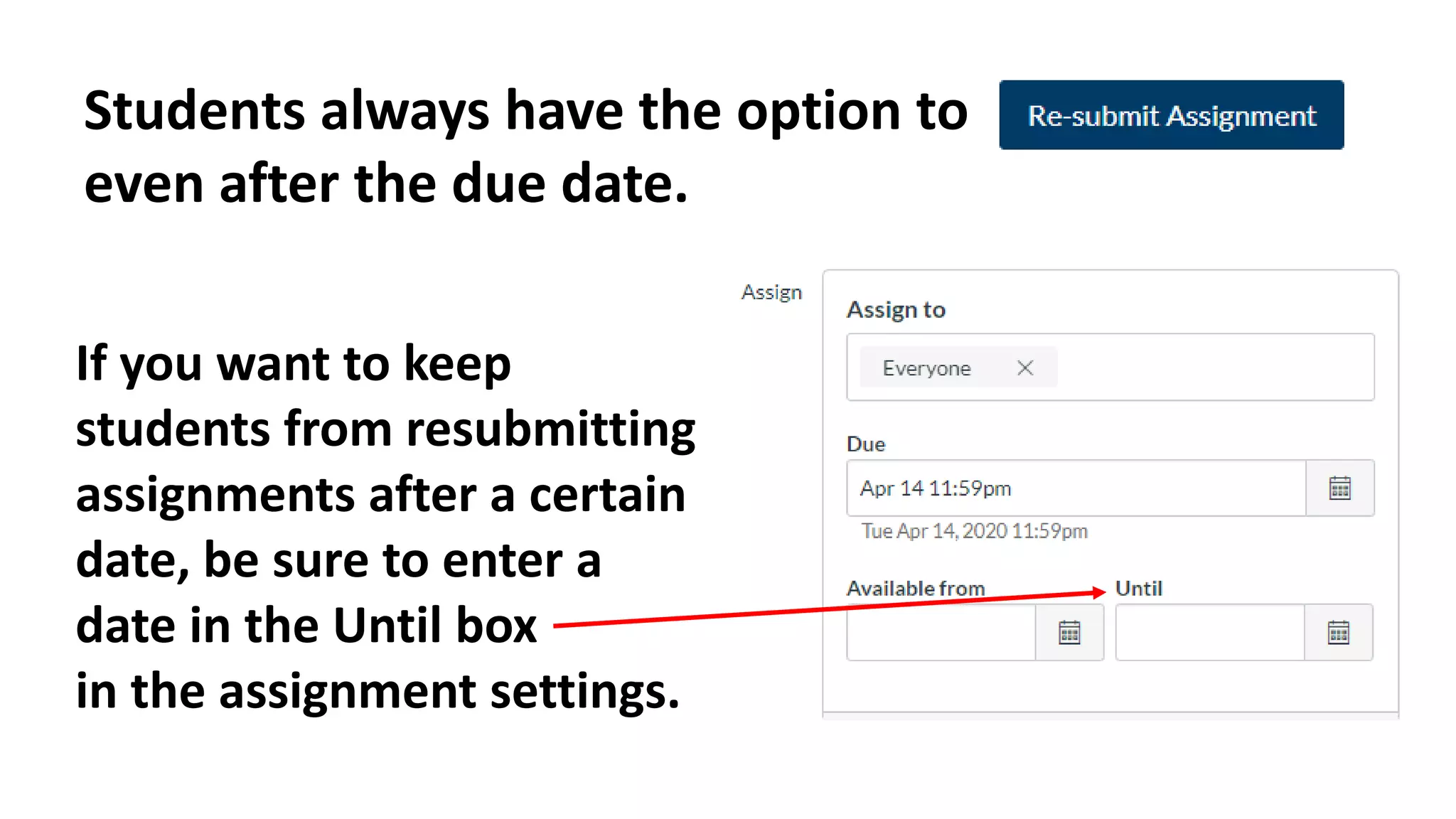 Submitting assignments | PPTX