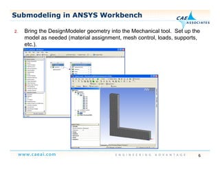 Submodeling using ansys_workbench_v12 | PDF