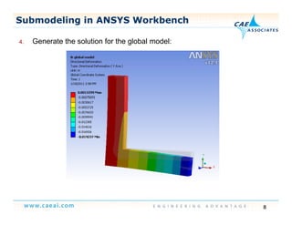 Submodeling using ansys_workbench_v12 | PDF