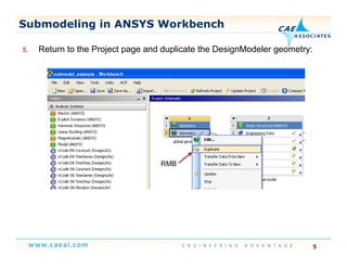 Submodeling using ansys_workbench_v12 | PDF
