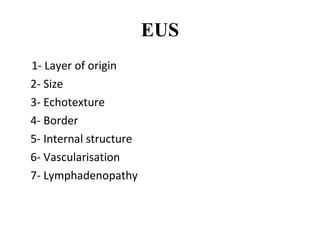 Subepithelial lesions | PPT