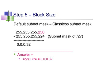 Subnetting Made Easy | PPT