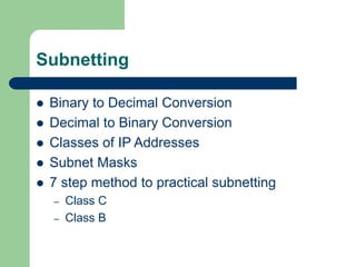 subnet.ppt