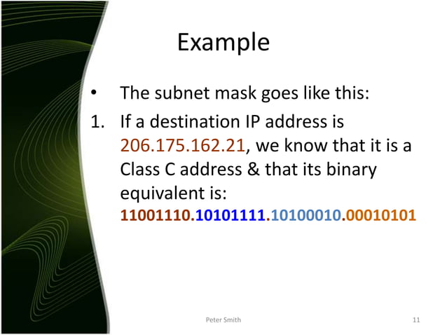 Subnet Masks | PPTX | Computer Networking | Computing