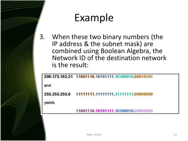 Subnet Masks | PPTX | Computer Networking | Computing