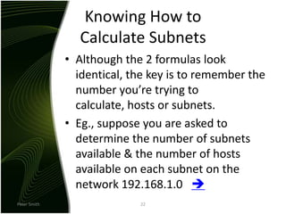 Subnetting | PPTX