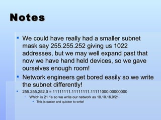 Intro to Subnets and Binary Math | PPT