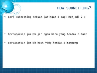 Subnetting | PPT