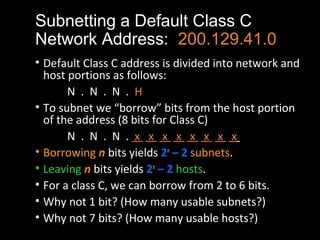 Subnetting | PPT