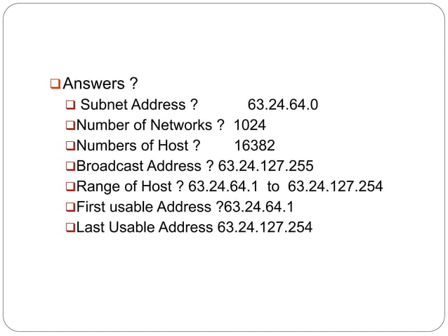 Subnetting | PPT