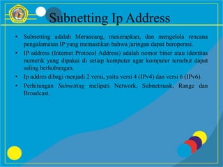 Subnetting | PPT